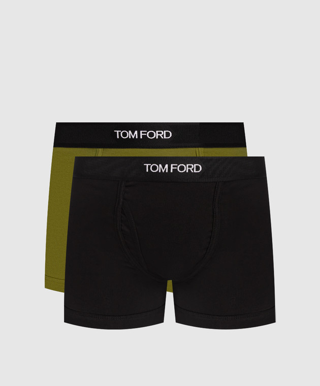 Tom Ford - Boxer brief set with contrast woven logo T4XC31040 - shop ...