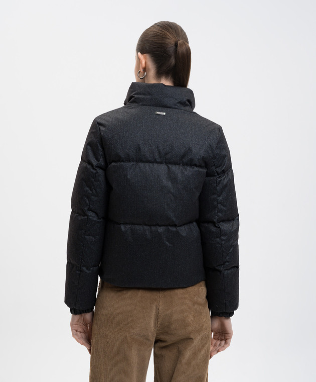 Woolrich - Green patterned down jacket CFWWOU2062FRUT5093 - shop with ...
