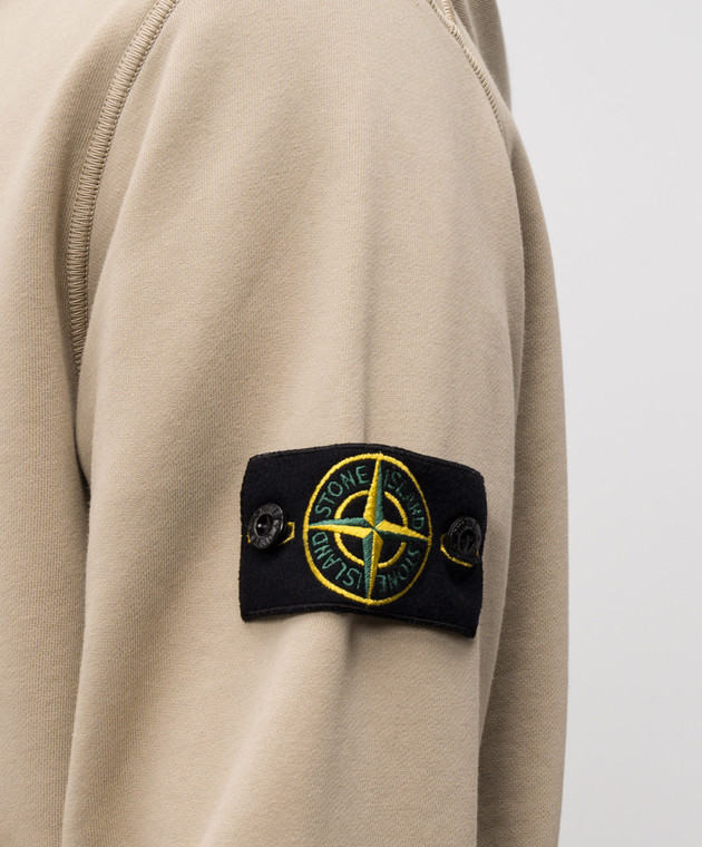 Stone Island - Beige sports jacket with logo K2S156100061S0051 - shop ...
