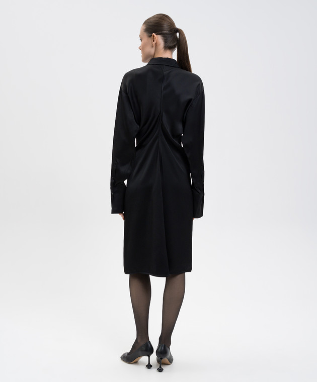 Toteme - Black shirt dress 254WRD0256FB0020 - shop with European ...